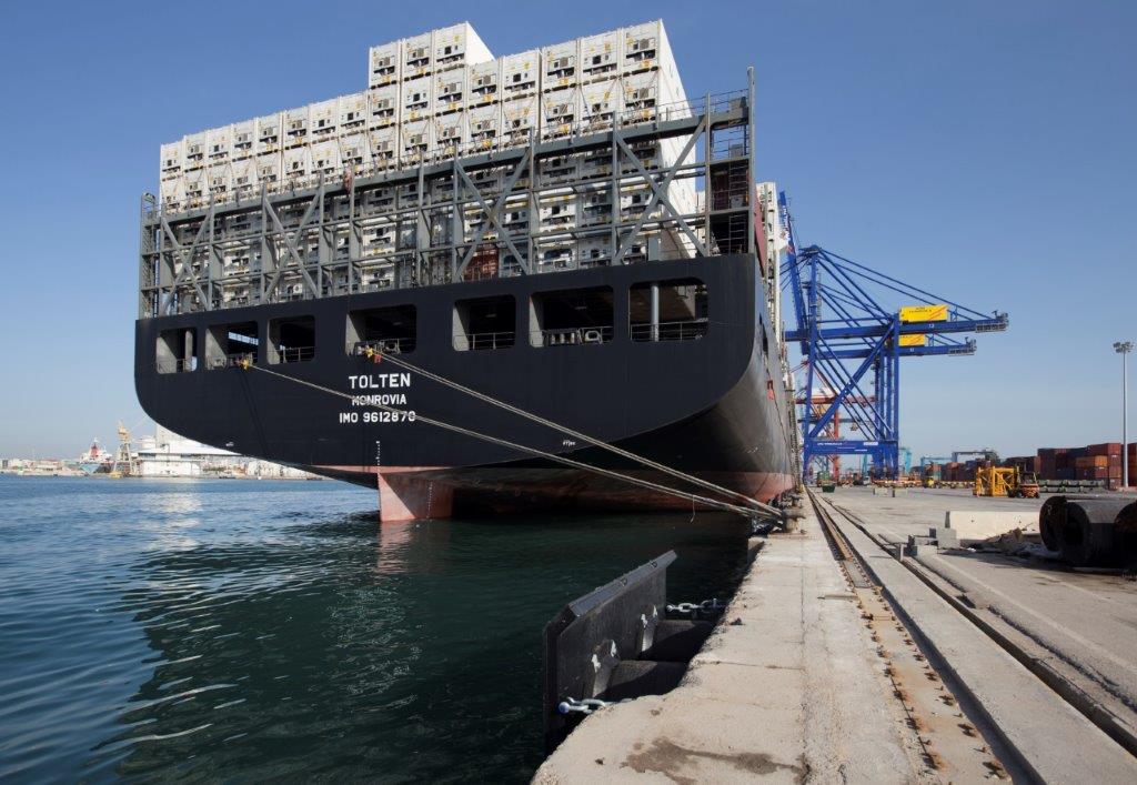 Valenciaport container traffic grows 13.30% at the end of February ...