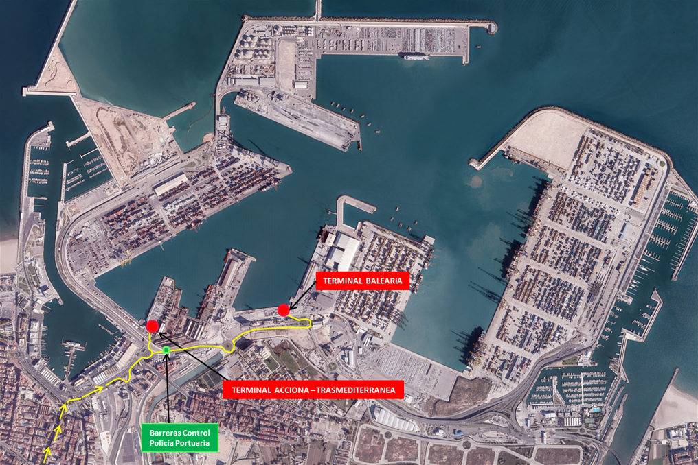 Valencia Port On A Map Of Europe Monte Carlo Monaco Map Lenna