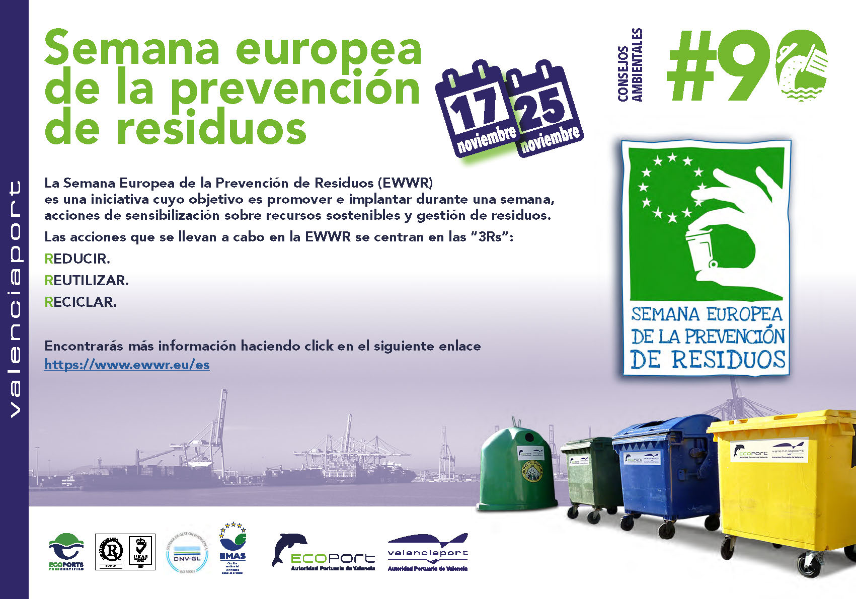 Environmental tip november 2019 - Valenciaport