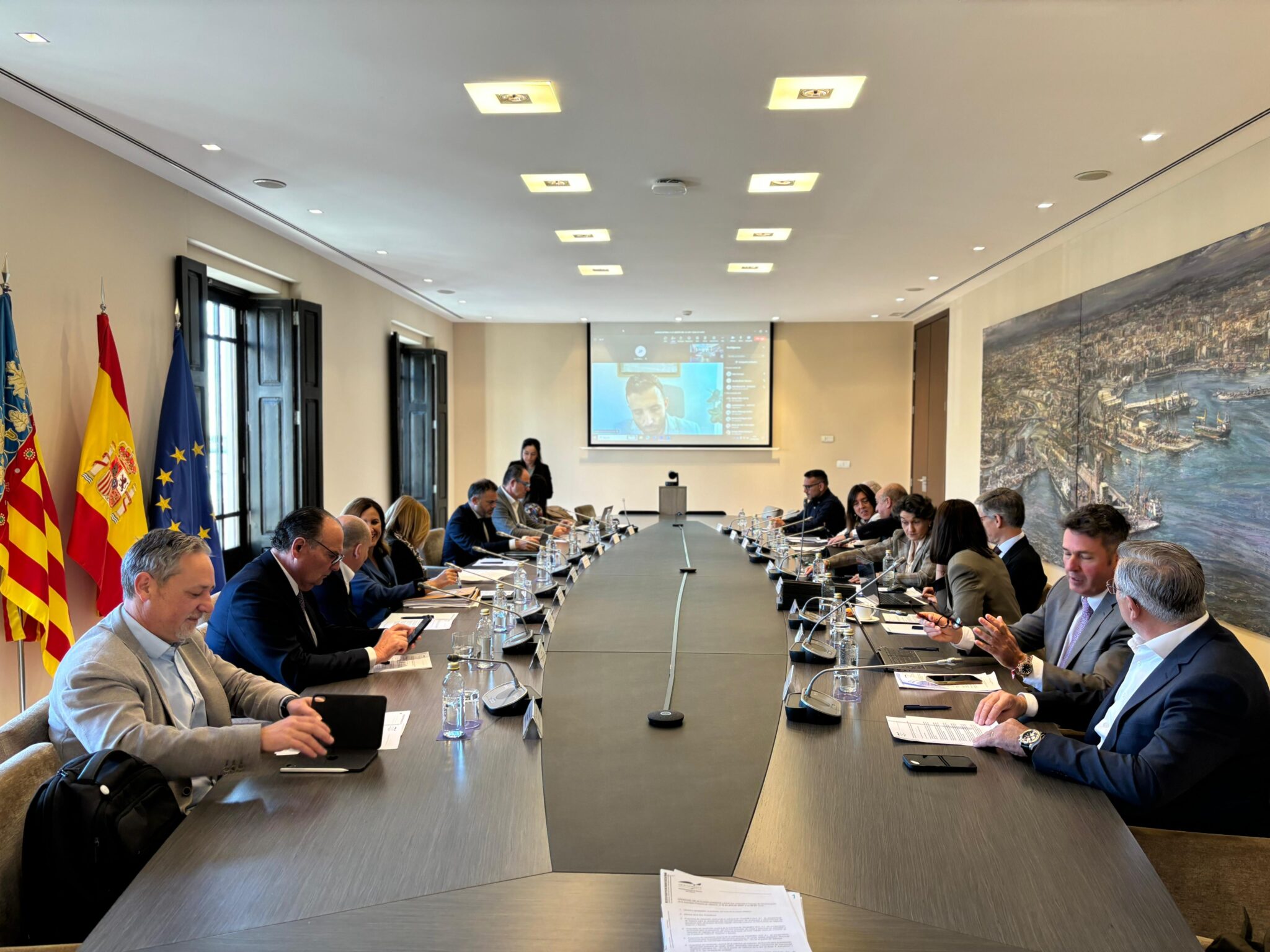 Valenciaport admits the four bids for the construction of the North ...