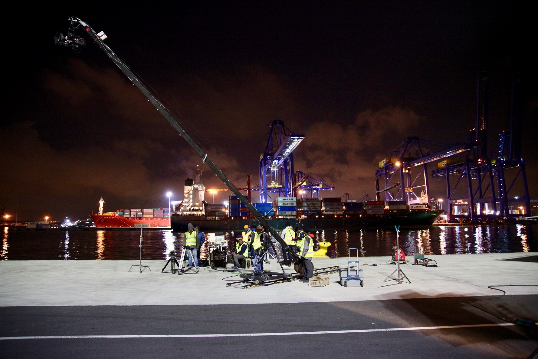 The port of Valencia, setting of a film for the ‘Bollywood’ of India ...