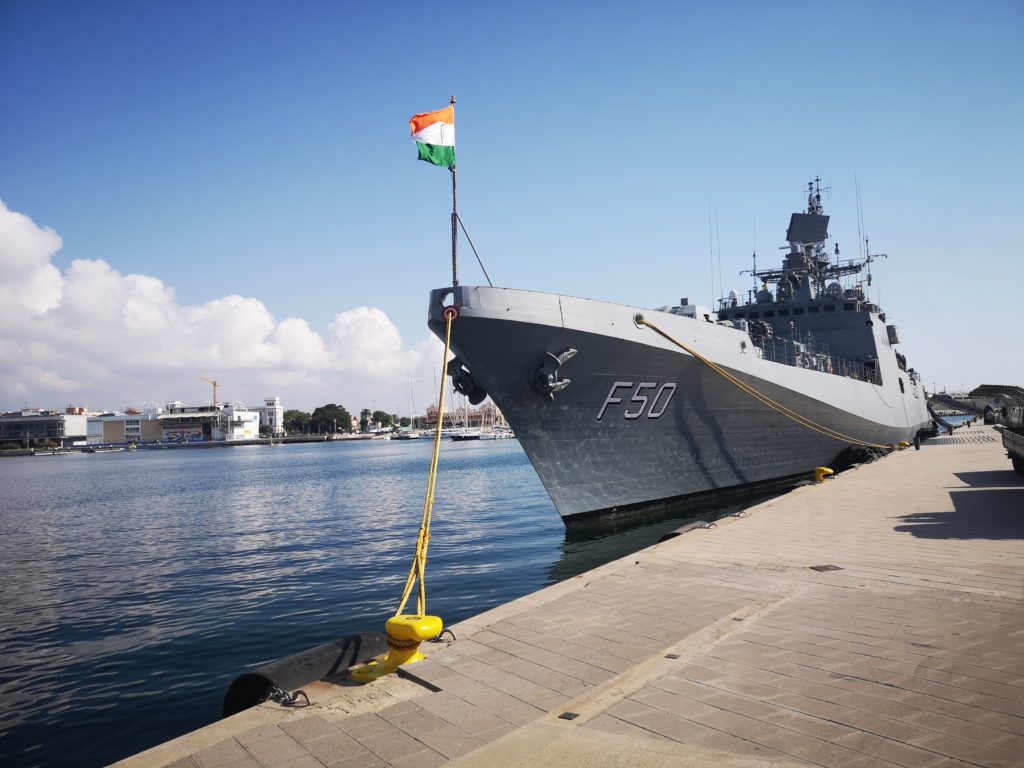 The Indian frigate ‘Tarkash’ calls at the Port of Valencia – Valenciaport