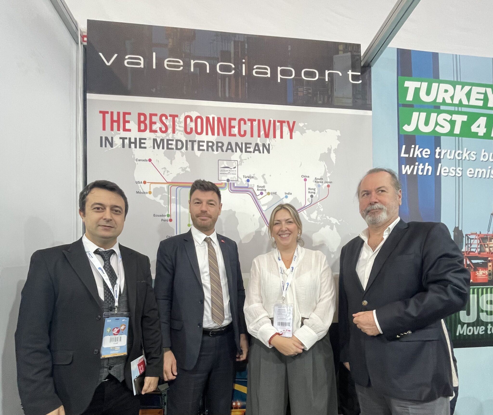 Valenciaport takes its extensive connectivity to Logitrans 2024 (Turkey ...