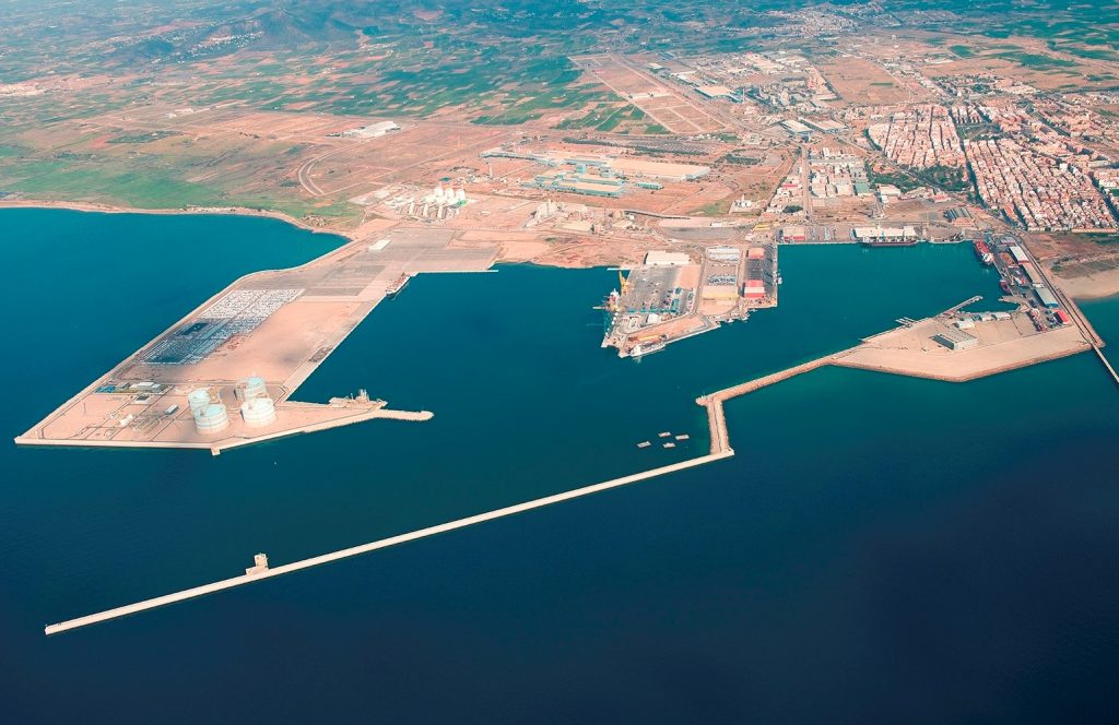 Las obras del proyecto de construcción del acceso ferroviario al puerto ...
