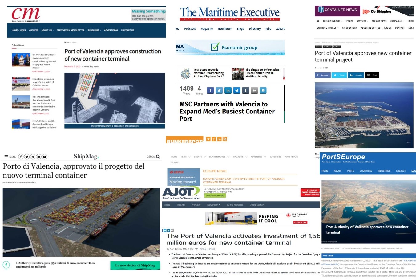 The approval of the northern container terminal makes an impact on the ...