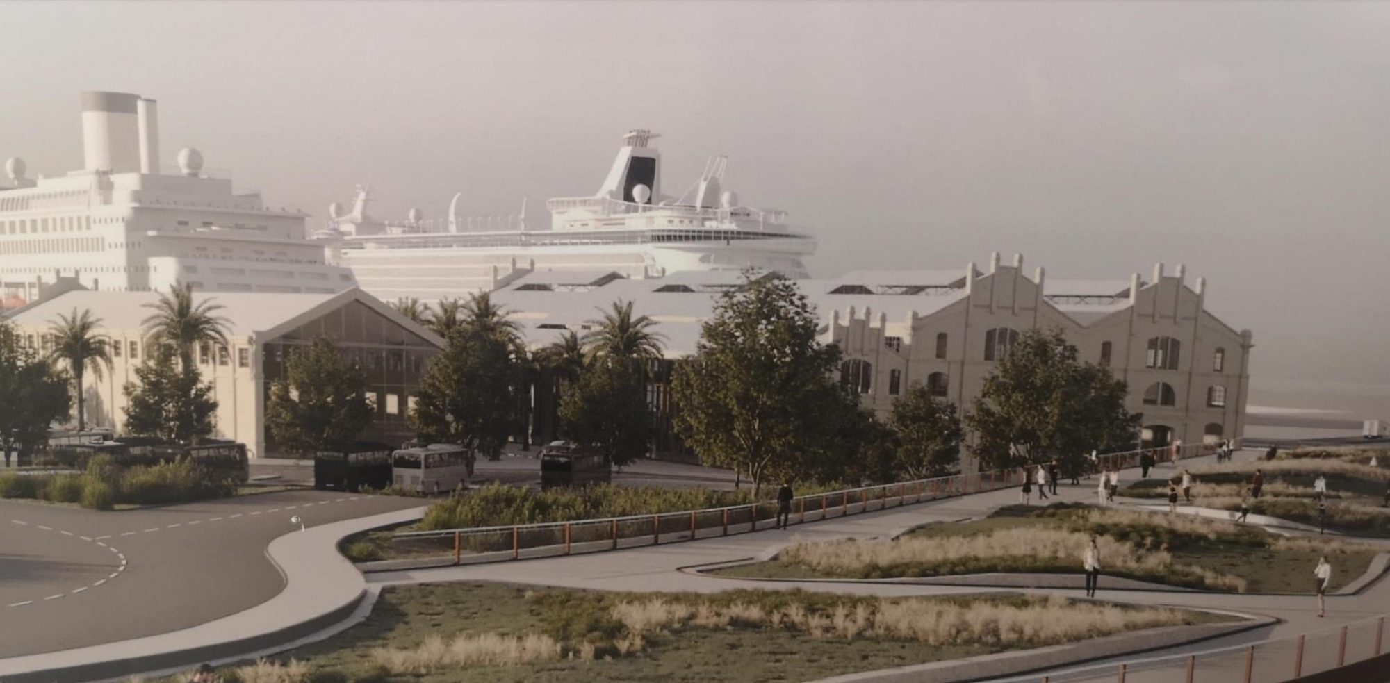 This will be the new public terminal of passengers of the Port of ...