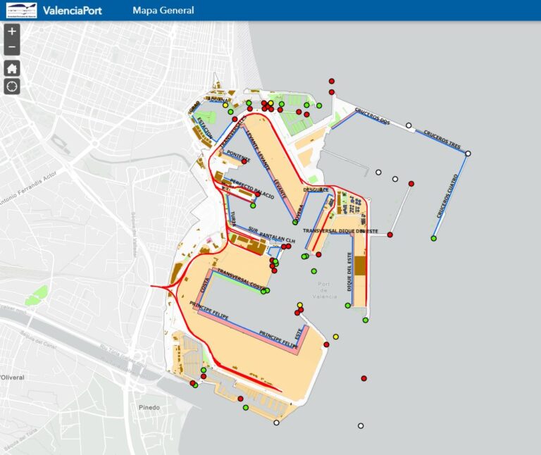 Port maps - Valenciaport