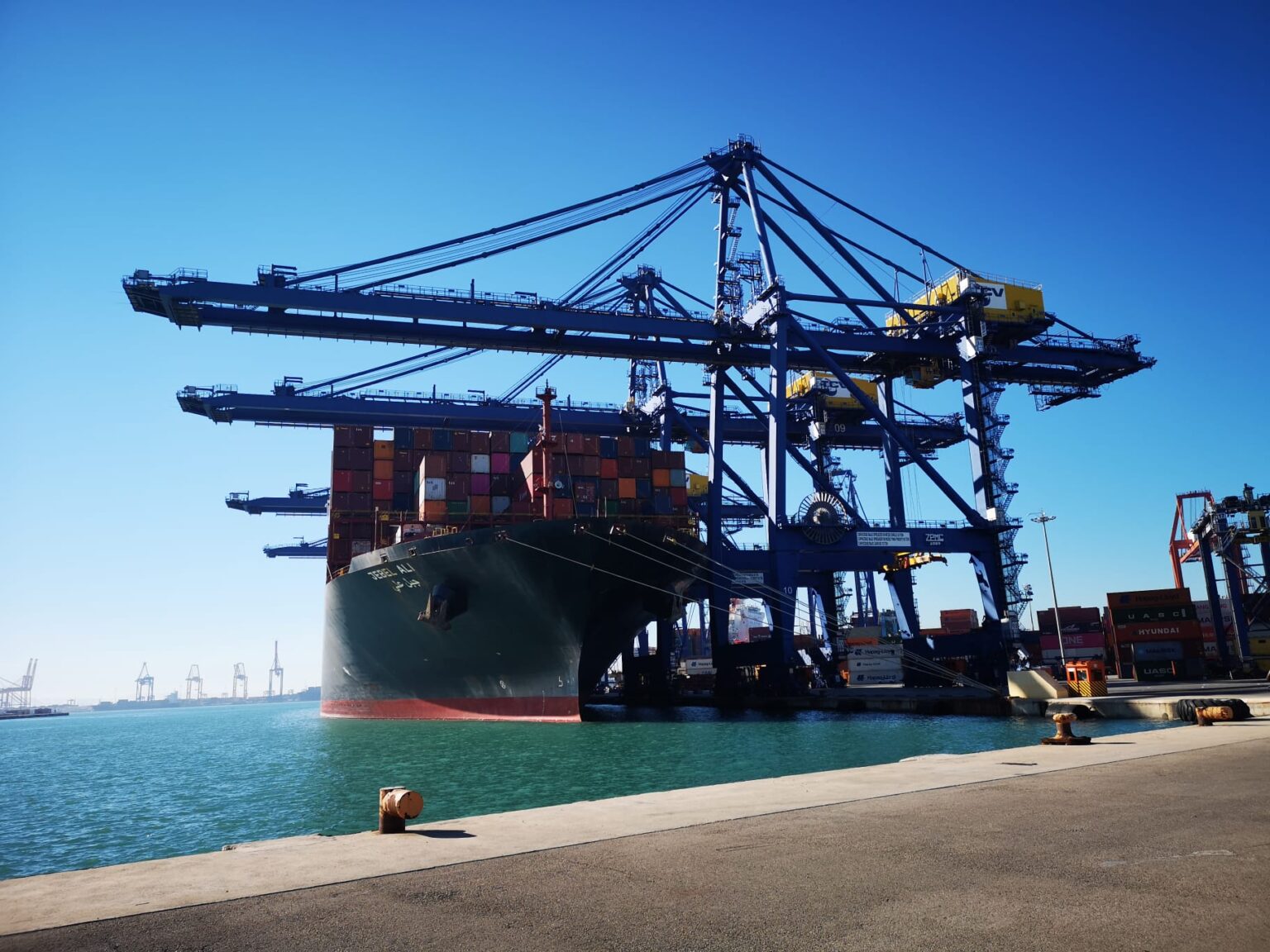 Export freight rates from the Port of Valencia fall by 12.5% in March ...